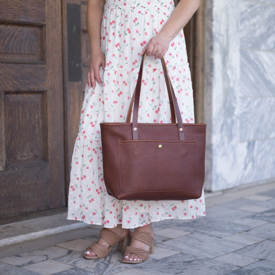 Women's Handmade Leather Tote Bags | Go Forth Goods – Go Forth Goods