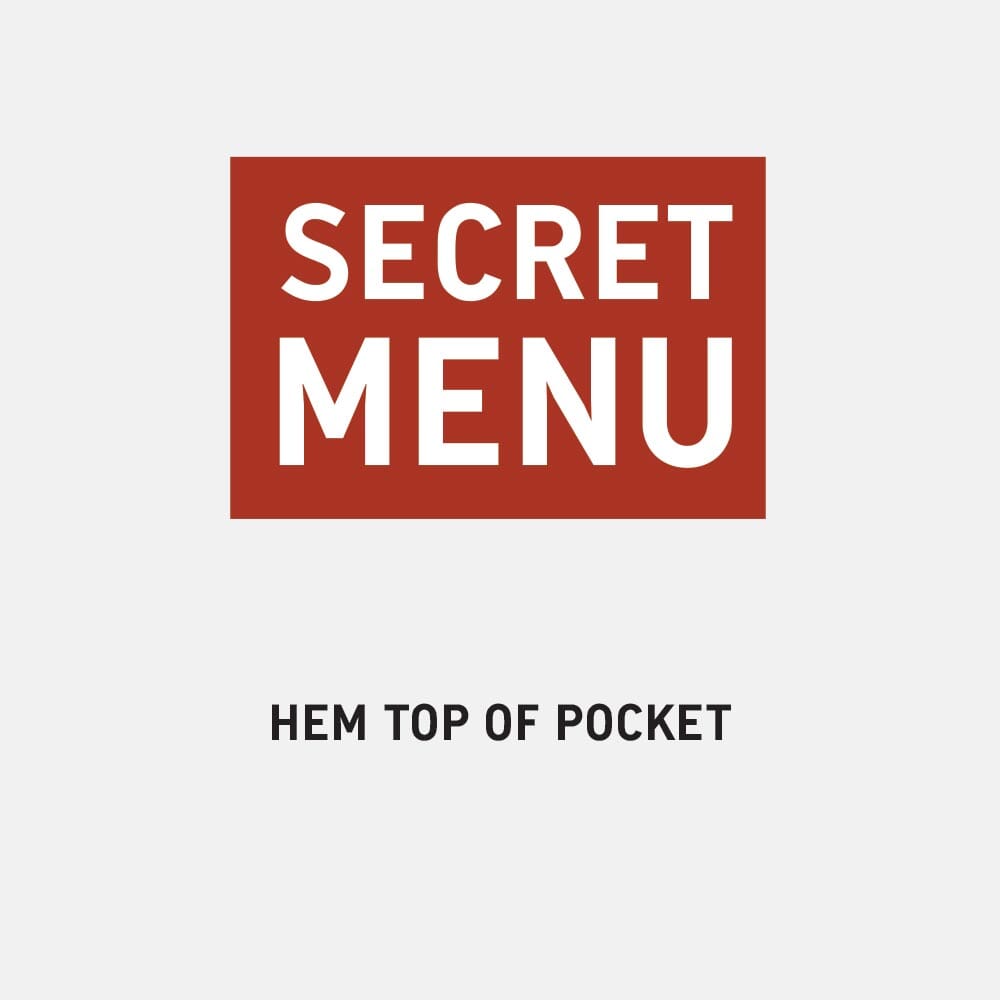 Secret Menu – Go Forth Goods