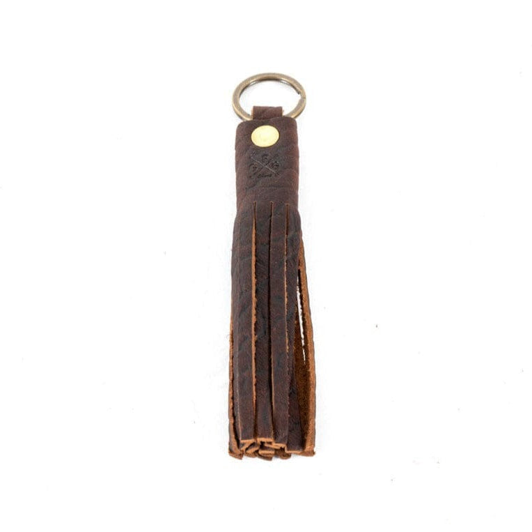 LEATHER TASSEL KEY CHAIN - Go Forth Goods