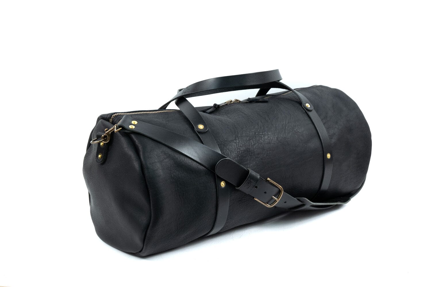 WILLIAM LEATHER ZIPPERED DUFFLE BAG | MADE IN USA | GO FORTH GOODS - Go ...