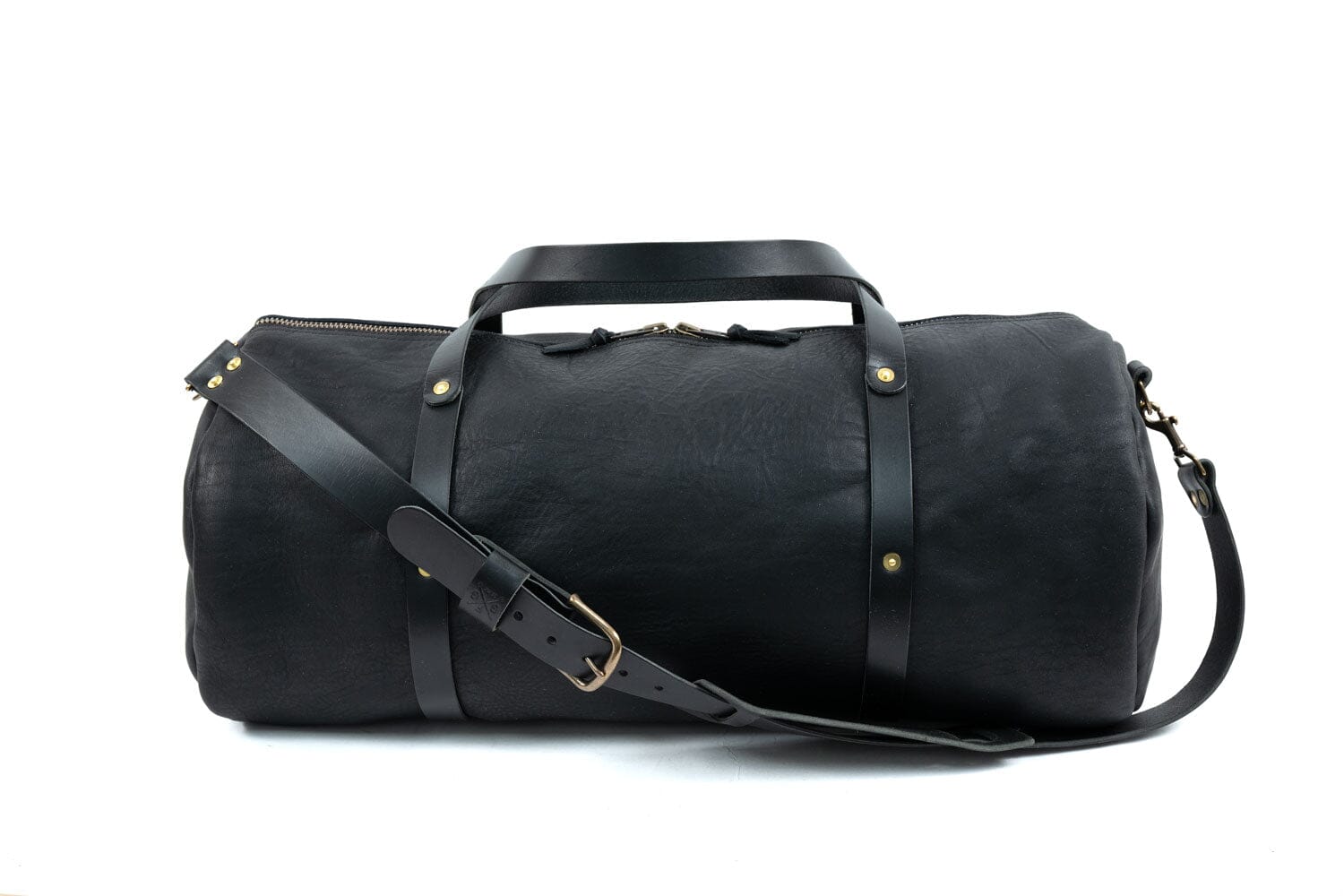WILLIAM LEATHER ZIPPERED DUFFLE BAG | MADE IN USA | GO FORTH GOODS - Go ...