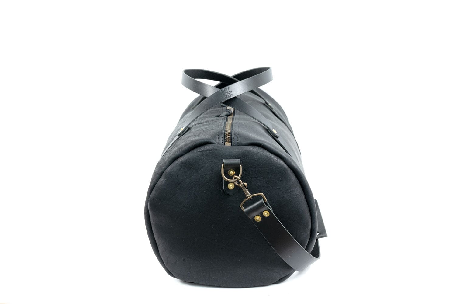 WILLIAM LEATHER ZIPPERED DUFFLE BAG | MADE IN USA | GO FORTH GOODS - Go ...