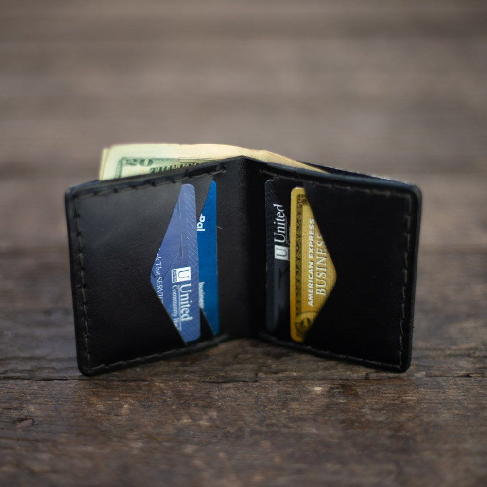 SINGLE DELUXE LEATHER WALLET - Go Forth Goods