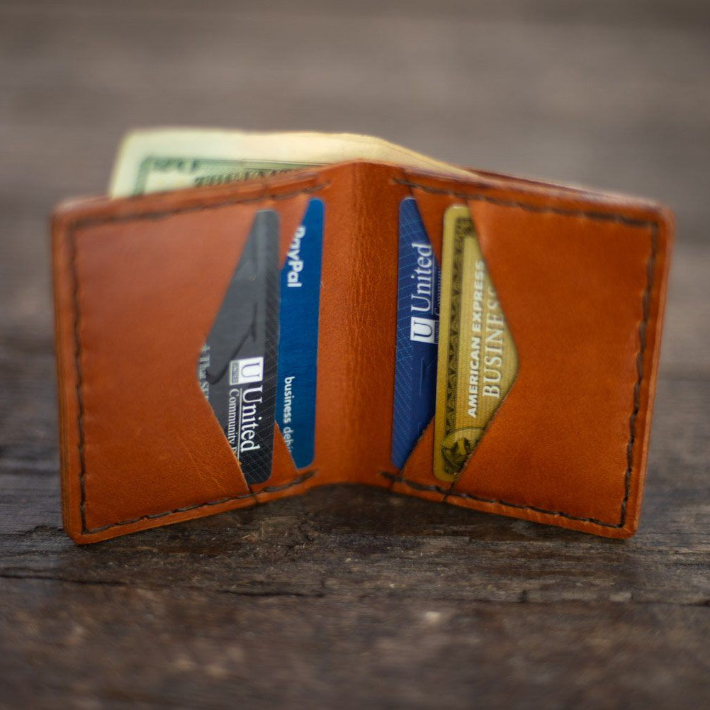 SINGLE DELUXE LEATHER WALLET – Go Forth Goods