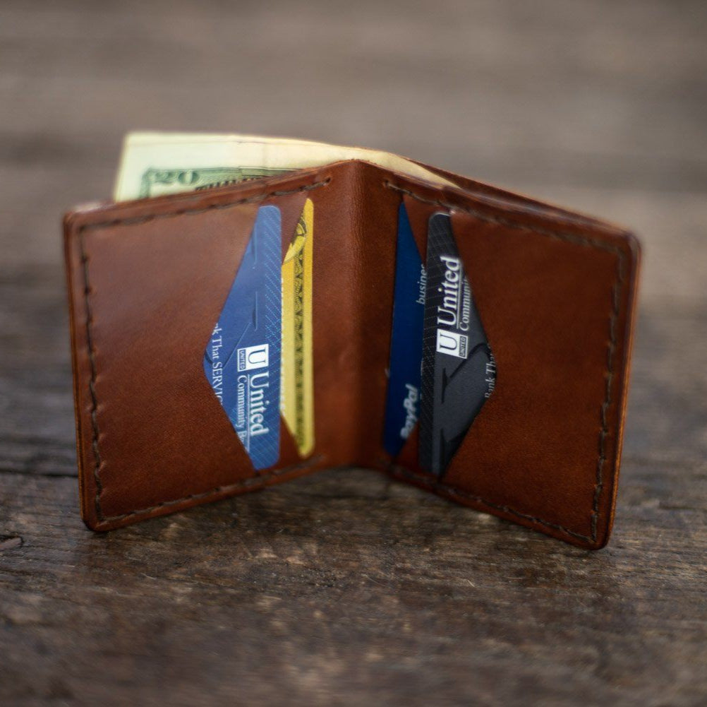 SINGLE DELUXE LEATHER WALLET - Go Forth Goods