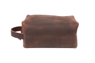 Handmade Leather Dopp Kit | Leather Toiletry Bag | Go Forth Goods – Go Forth Goods
