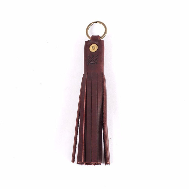 LEATHER TASSEL KEY CHAIN - Go Forth Goods